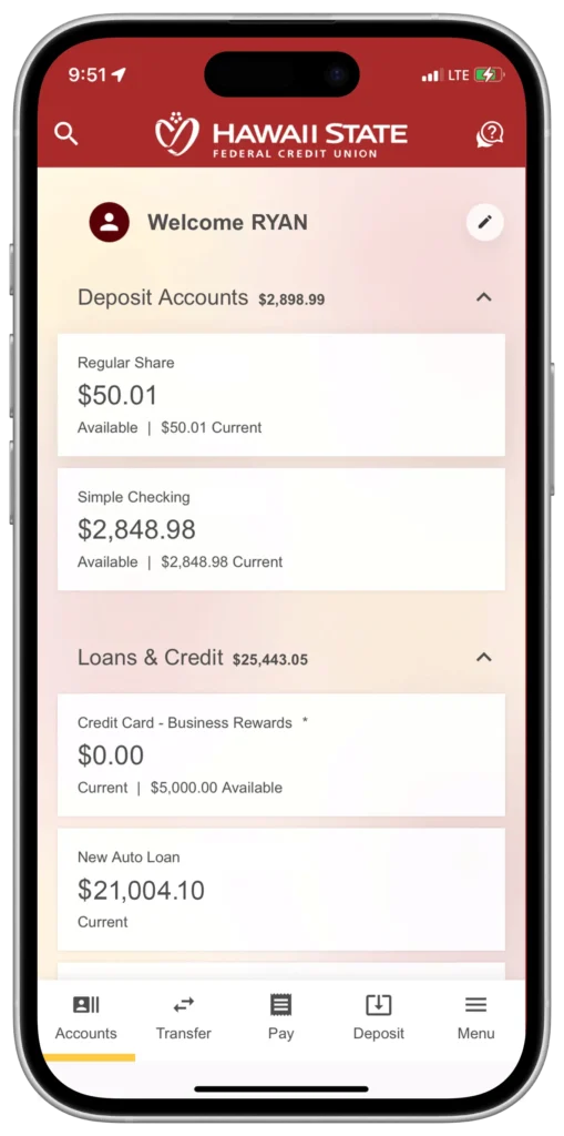 Digital Banking | Hawaii State FCU